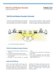 W61PC Specification - Wavecom decoder