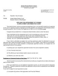 42 USC § 1983 Civil Rights Complaint form - Western District of ...