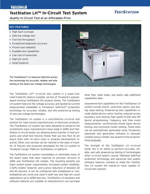TestStation LH - Teradyne