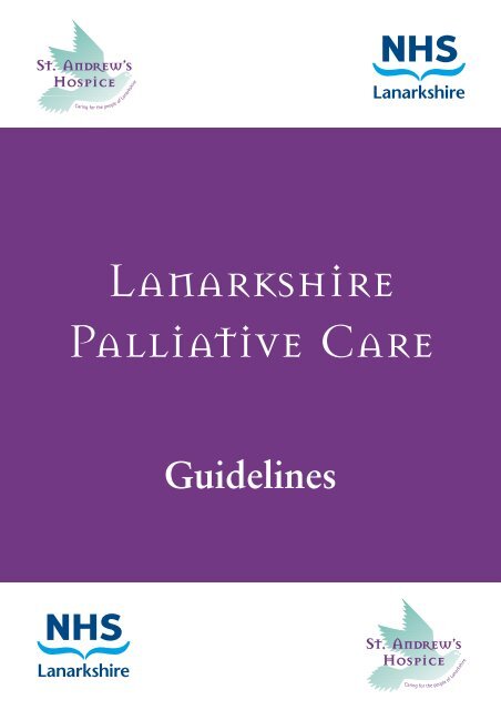 Palliative Care Guidelines - NHS Lanarkshire