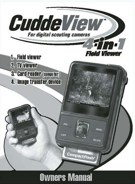 CuddeView - Support - Cuddeback