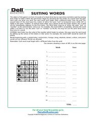 How to Solve Syllacrostic