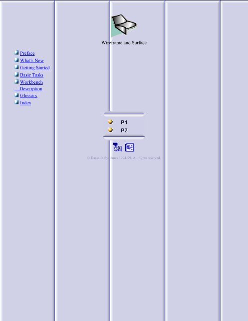 Wireframe and Surface - catia