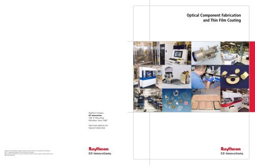 Optical Component Fabrication And Thin Film Coating Raytheon