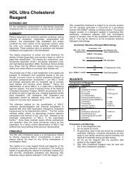 HDL-CHOLESTEROL - Linear