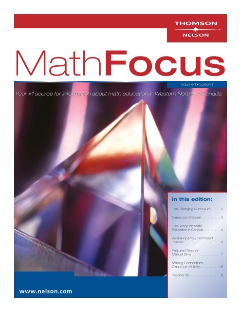 Math Focus - Nelson Education
