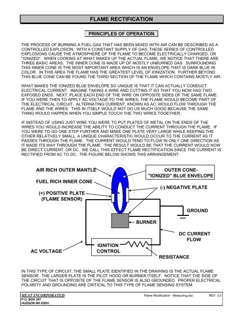 FLAME RECTIFICATION - HVAC-Talk