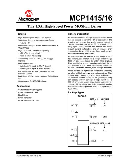 Data Sheet - Microchip