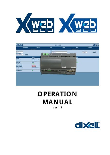 XWEB 300D - Dixell