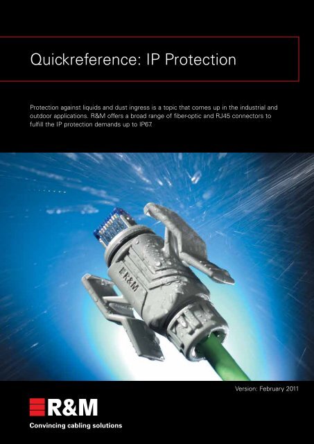 Quickreference: IP Protection - R&M