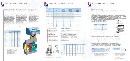 CPT Turbine Quantometers - Gas Meters
