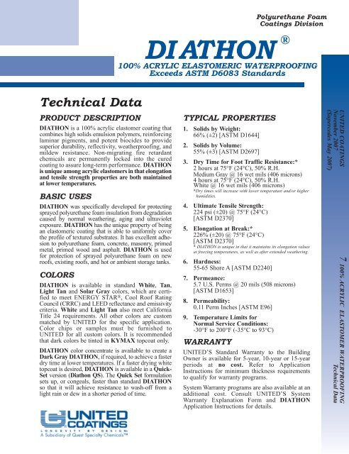 DIATHON ® - Chemical Design Corporation