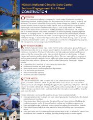 2001 THE NATIONAL CLIMATIC DATA CENTER