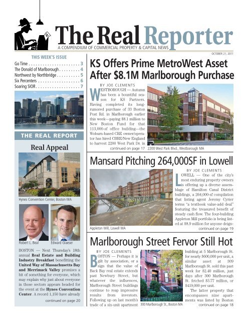 BOSTON - The Real Reporter