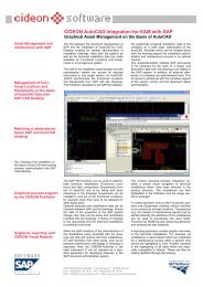 CIDEON Conversion Engine for SAP - CIDEON Software