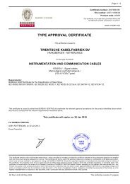 TYPE APPROVAL CERTIFICATE - Schneider Electric