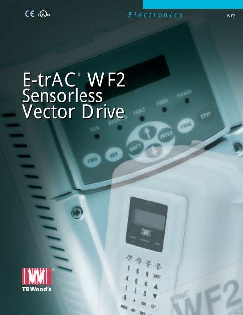 E-trAC® WF2 Sensorless Vector Drive - Federal Industrial Sales