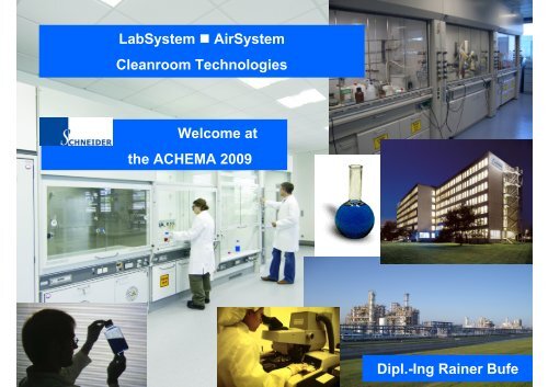 AirSystem LabSystem Clean room