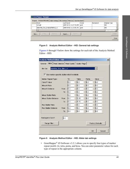 AmpFlSTR ® Identifiler