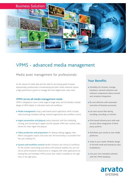 VPMS Business Solution - arvato Systems