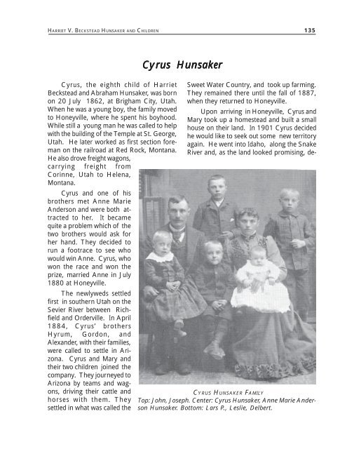 134 ABRAHAM HUNSAKER AND