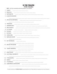 WORD SEARCH: Ancient Greek Theatre Vocabulary