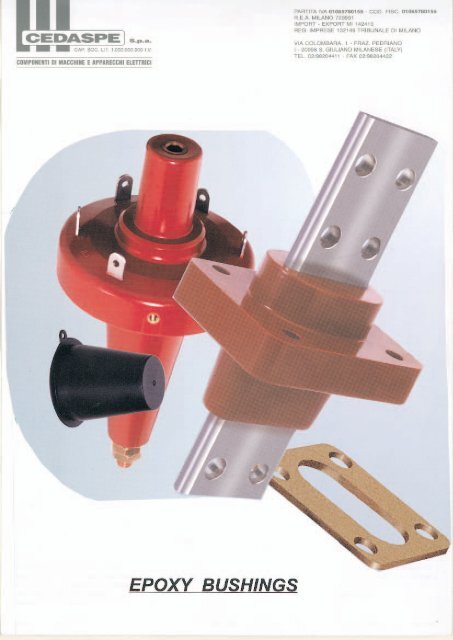H.V. Plug in bushings 24/36 kV, current rating 250 A ... - Cedaspe