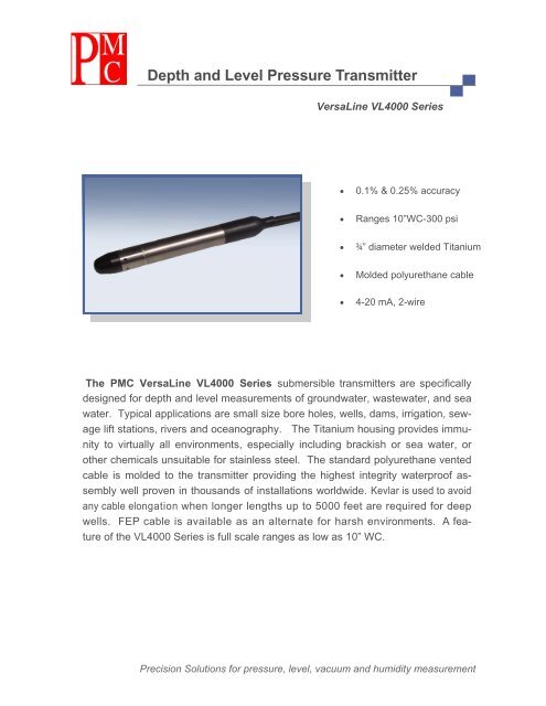 VL4000 Datasheet - SRP Control Systems