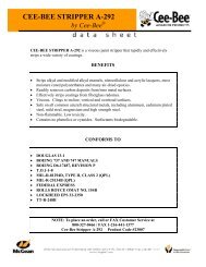 Super Bee 300LF Cleaner - McGean