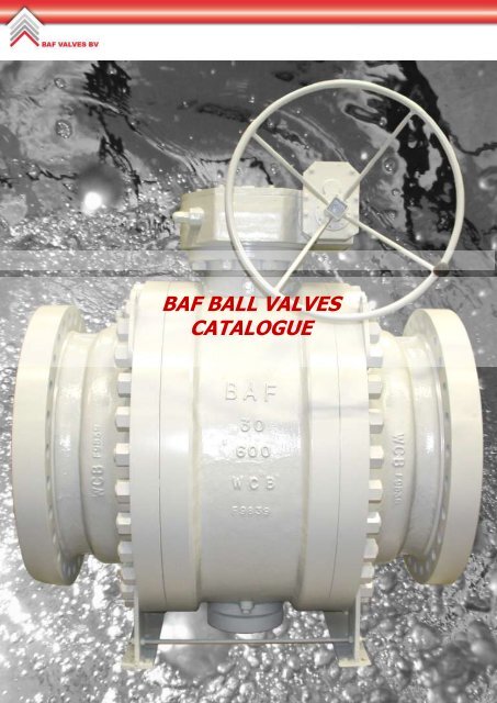 BAF BALL VALVES CATALOGUE