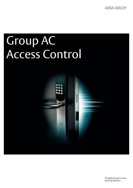 Group AC - Access Control.cdr - ASSA ABLOY