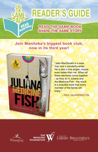 READER'S GUIDE - Winnipeg Public Library