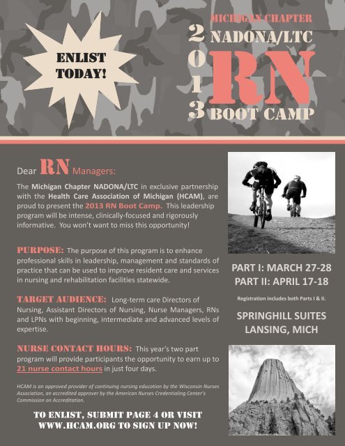 Boot Camp Brochure DRAFT 2 (Read-Only) - Nurses Lounge