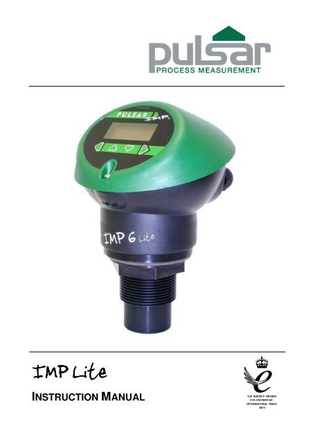 Imp Lite Manual First Edition - Pulsar Process Measurement