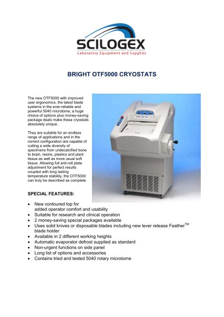 cryostat microtome temperature