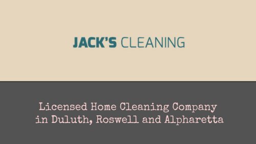 Jack's Cleaning