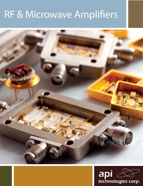 RF & Microwave Amplifiers - API Technologies - Spectrum ...