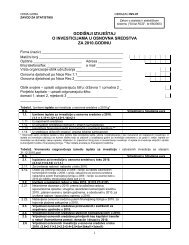 Crna Gora Zavod za statistiku Obrazac RAD-1 MJESEÄ NI ... - Monstat