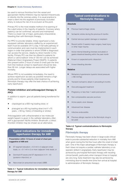 ALS manual updates - Resuscitation Council (UK)