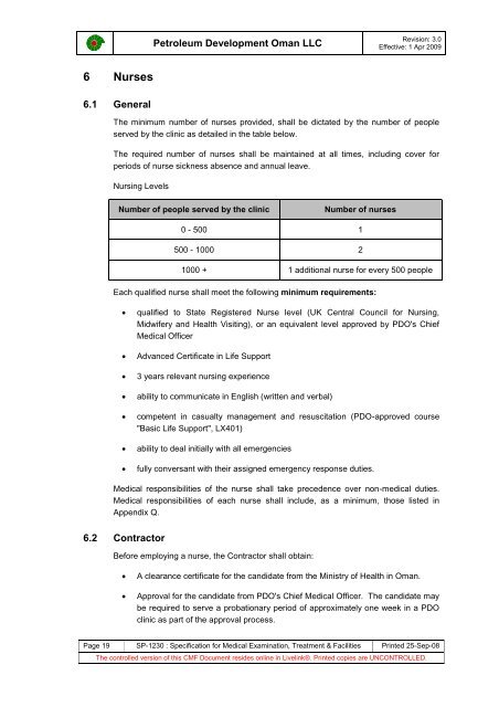 Petroleum Development Oma