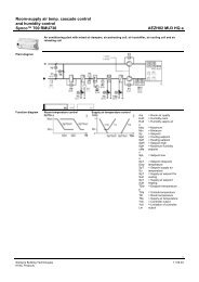 Room-supply air temperature cascade control and air ... - Siemens