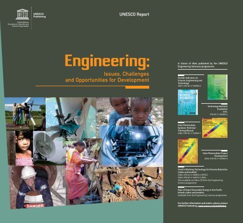Engineering: issues, challenges and opportunities for development ...