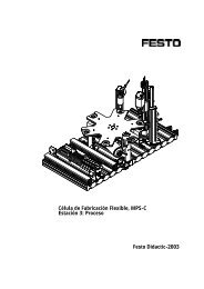 Célula de Fabricación Flexible, MPS-C Estación 5: Pulmón Festo ...