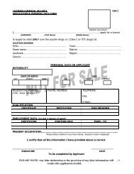 PHARMACY APPLICATION FORM - Pharmacy Council Ghana