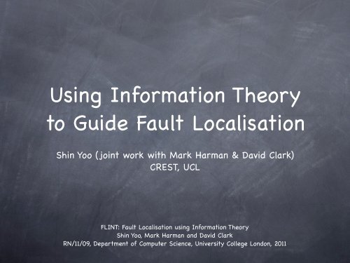 Slides - Crest - UCL