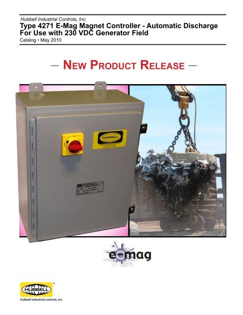 4271 230V E-Mag Magnet Controller - Hubbell Industrial Controls