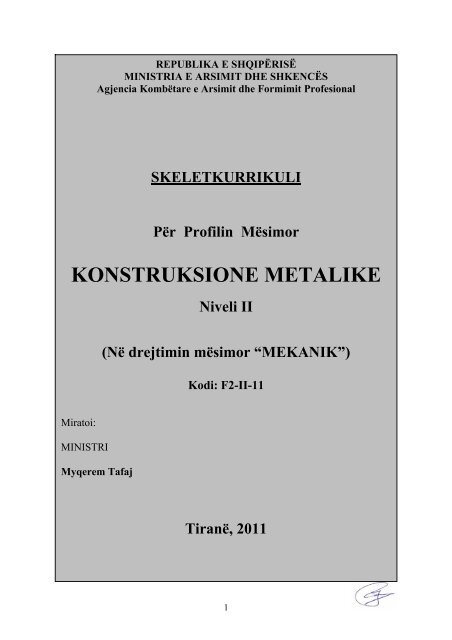 KONSTRUKSIONE METALIKE