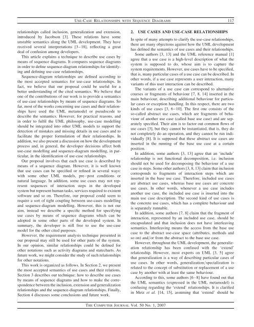 USE-CASE RELATIONSHIPS WI