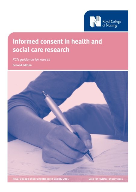 Informed Consent - Royal College of Nursing