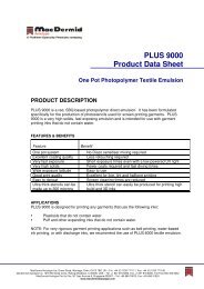 Plus 7000-PDS-English (.PDF) - MacDermid Autotype